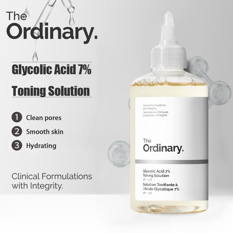 The Ordinary Toner Glycolic Acid 7% Toning Solution Acne And Pimple ...