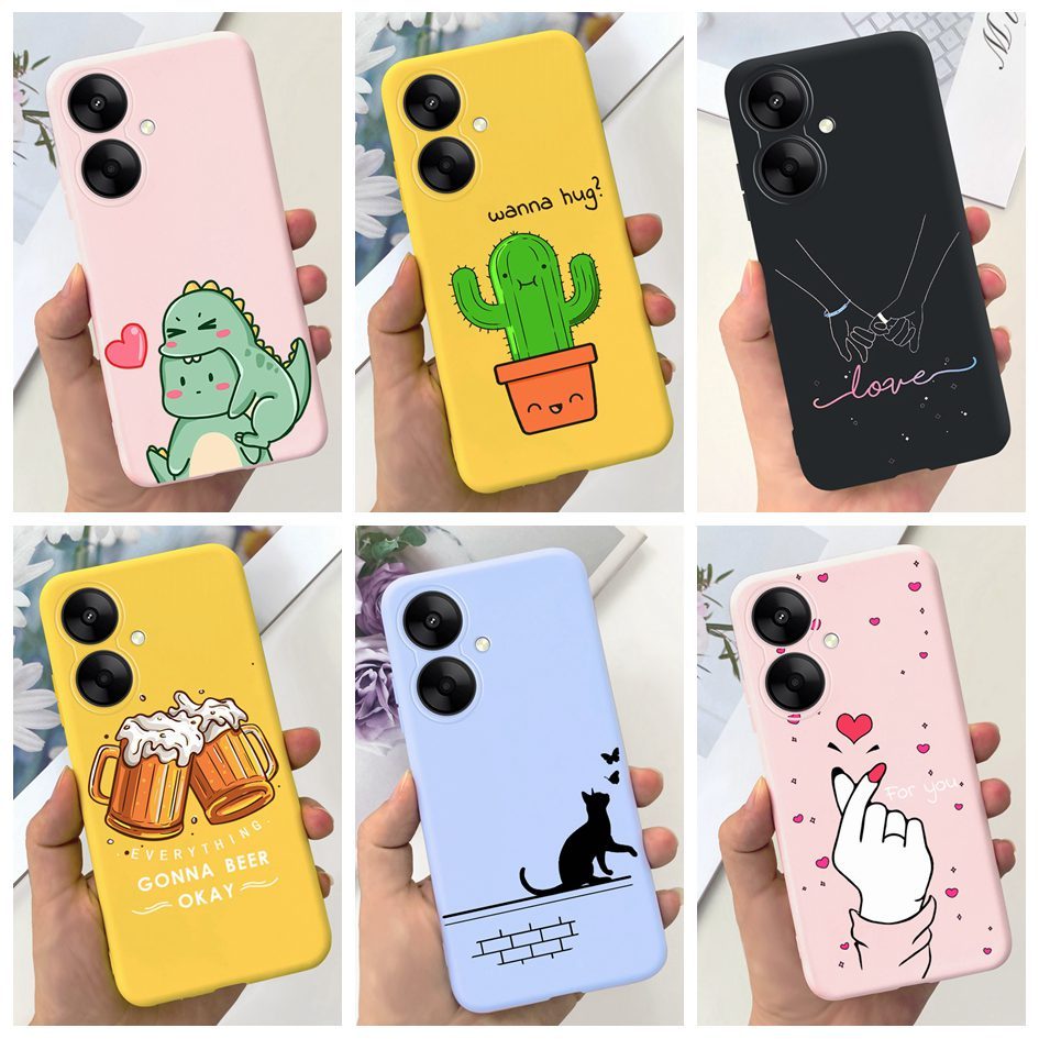 Para Xiaomi Redmi 13C 5G Capa Na 13R De Cacto Fofo Do Coração Amor ...