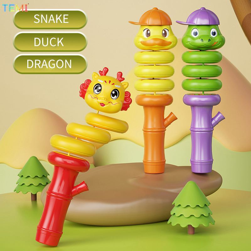 TEMI Tricky Whistle Shaking Snake Influencer Simulação De Influenciador ...