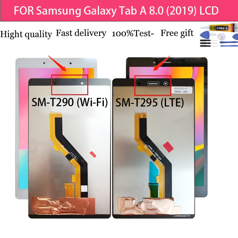Original Para Samsung Galaxy Tab A 8.0 2019 SM-T290 T295 T290 T295 ...