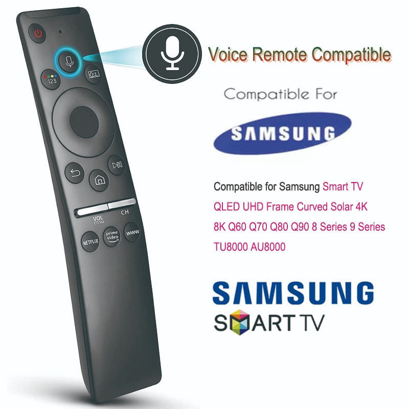 Controle Remoto De Voz Compatível Com Samsung Smart TV QLED UHD Frame ...