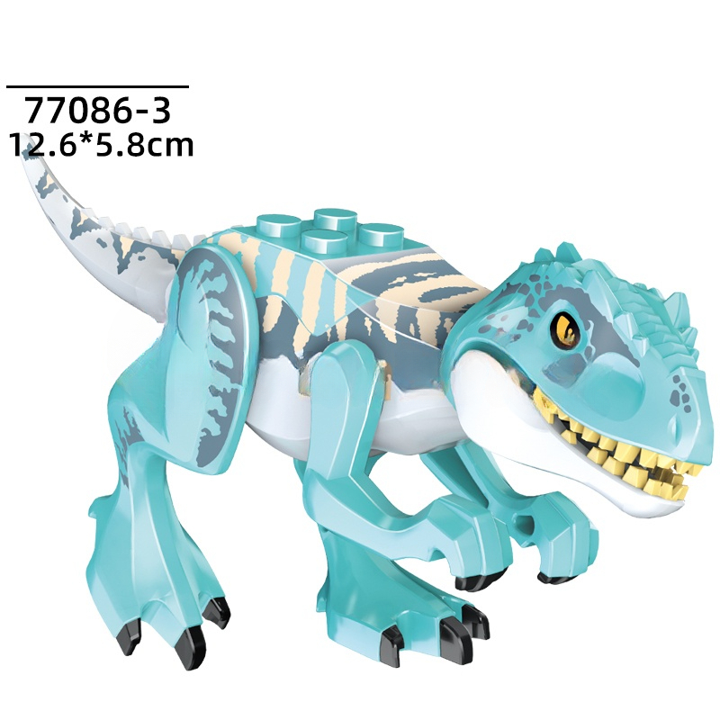 122 Style 】 New Dinossauro Mundo Jurássico Triceratops Tiranossauro Rex ...