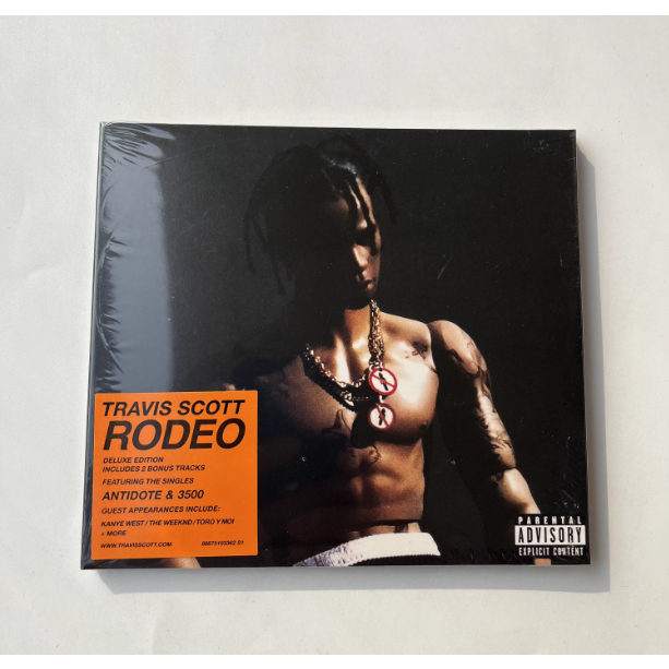 Novo CD Travis Travis Travis Scott Rodeo CD Rap | Shopee Brasil