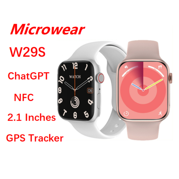 Microwear W29S Smart Watch ChatGPT NFC ECG GPS Tracker Bluetooth ...