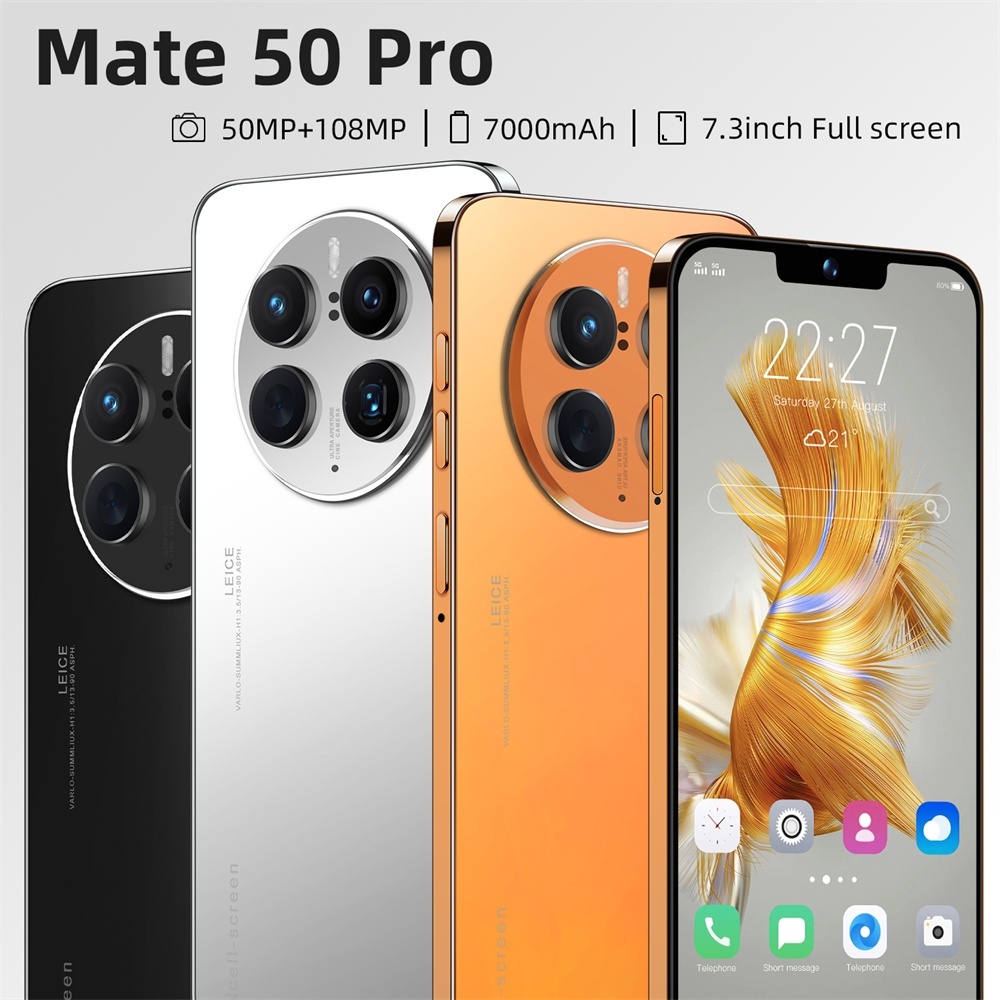 Novo Celular Huawei Mate50 Pro ultra 16GB + 1TB original smartphone Android Legal COD Suporte De ...