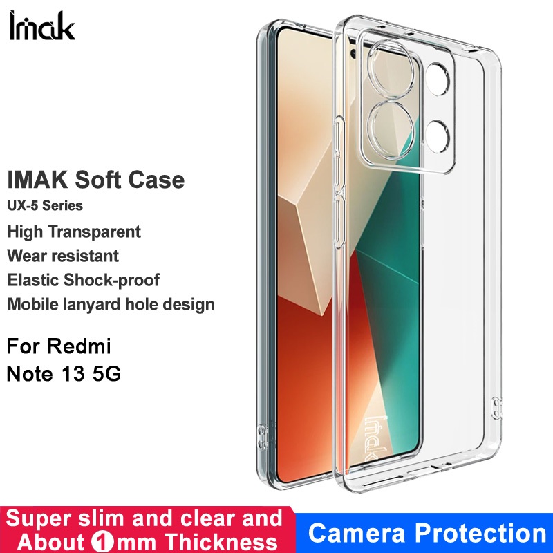 Para Xiaomi Redmi Note 13 / Note 13 Pro / Note 13 Pro+ / Note 13R Pro - IMAK Série UX-5 Capa ...