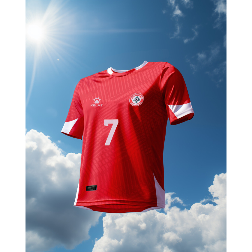 The Lebanese national team's 2024-25 home and away Thai version 1:1 ...
