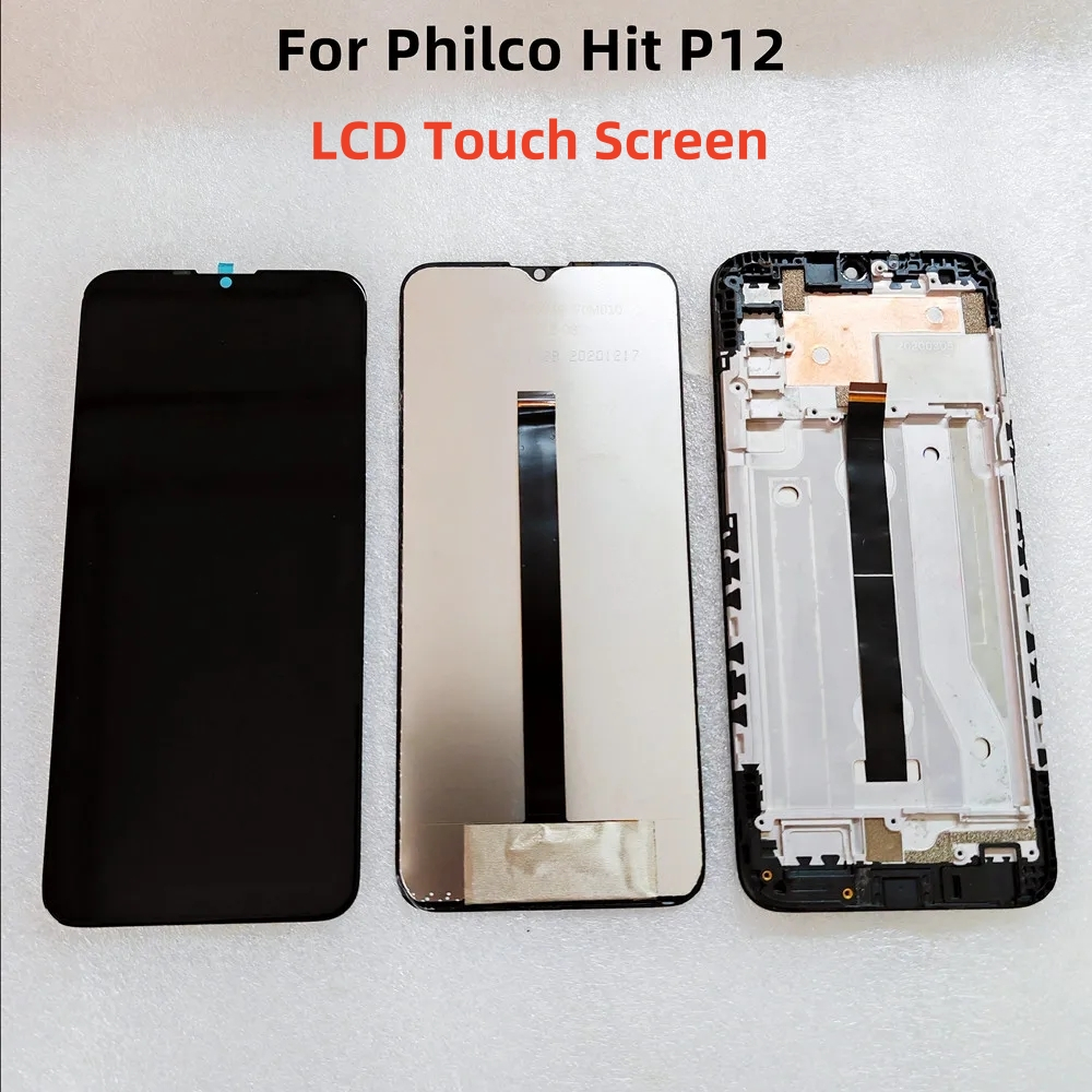 Para Philco Hit P12 PHB-PCS04 Lcd Tela , Touch Screen Interna E Externa ...