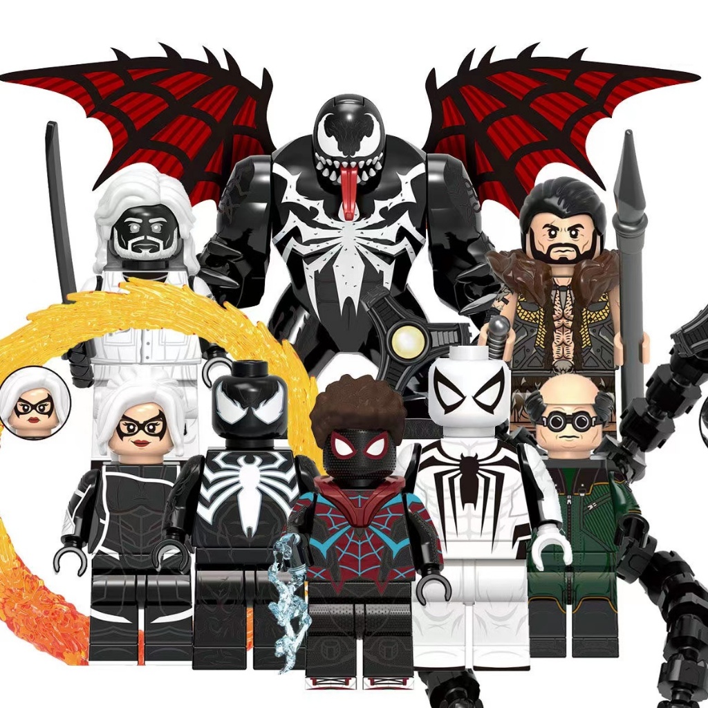 Superhero Anime Series Venom Doctor Octopus Mister Negative Kraven The ...
