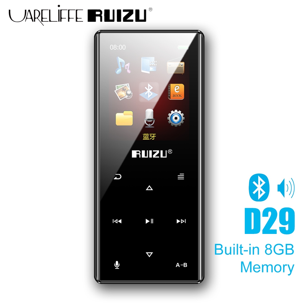 Uareliffe RUIZU D29 Leitor De Música Alto-Falante Embutido Portátil ...
