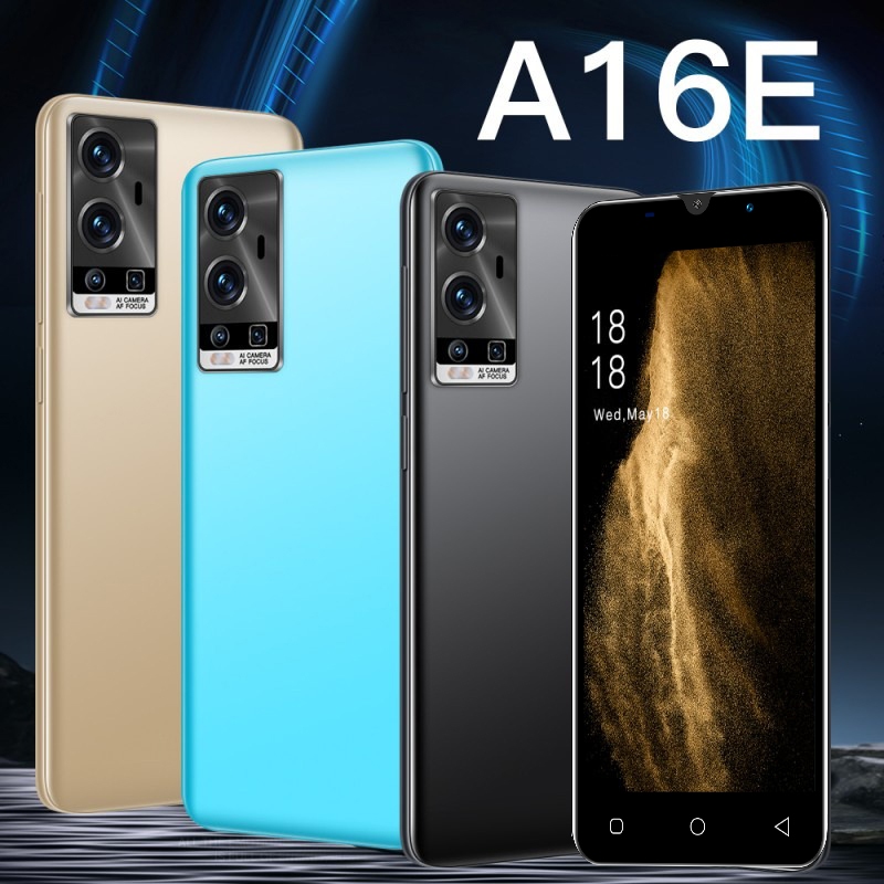 Celular A16E 8 + 128GB Smartphone Android Celulares 5,5Polegadas Dual ...