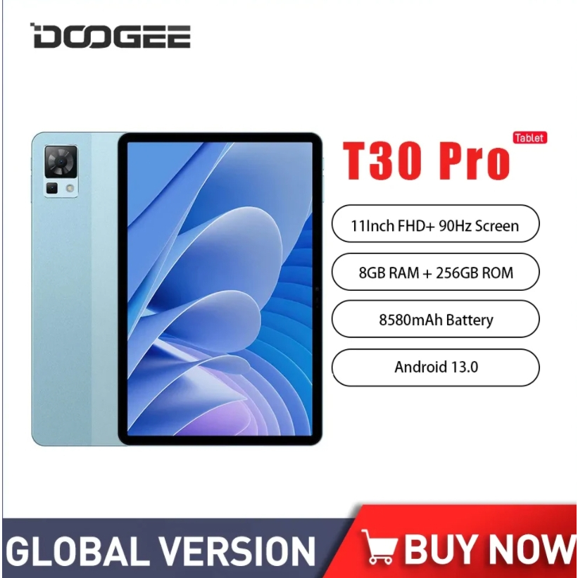 DOOGEE T30 Pro Tablet 11'2.5k Display Tuav Suad Certificado 8GB 256GB ...