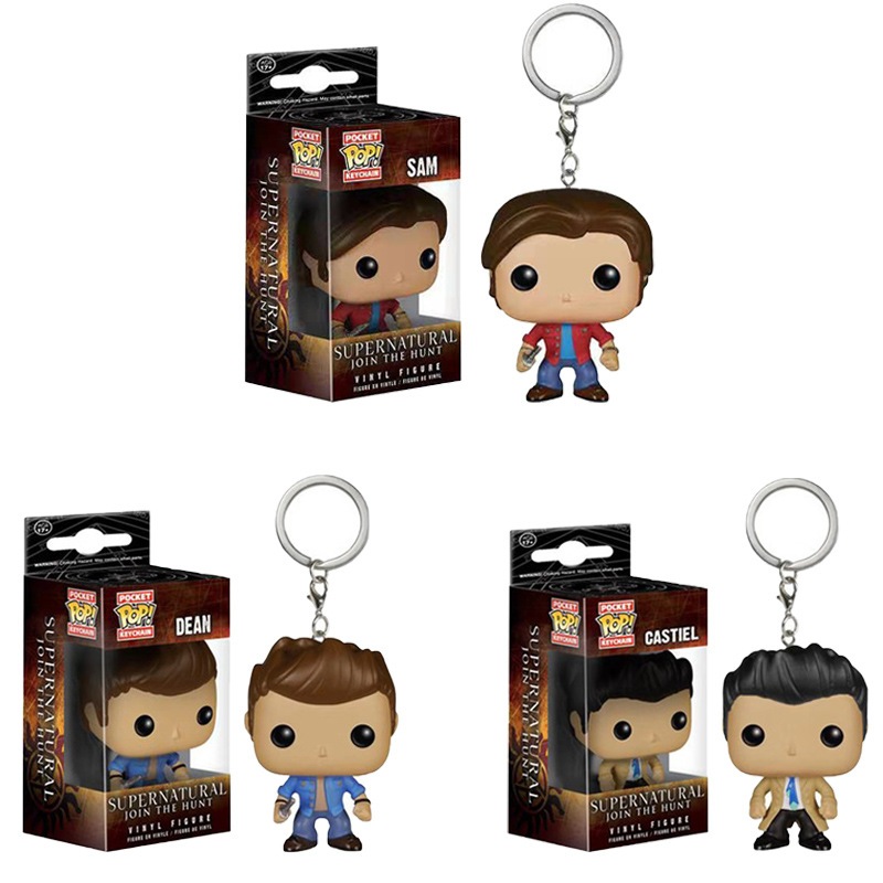 Funko Evil Power Castile Keychain Dean Sam Comércio Exterior Figura POP ...