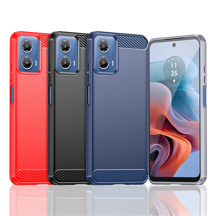 Moto G34 Capa De Silicone De Luxo Com Macia E Completa Para Telefone ...