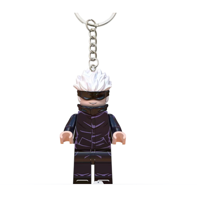 Minifiguras Jujutsu Kaisen Gojo Satoru lego keychian | Shopee Brasil