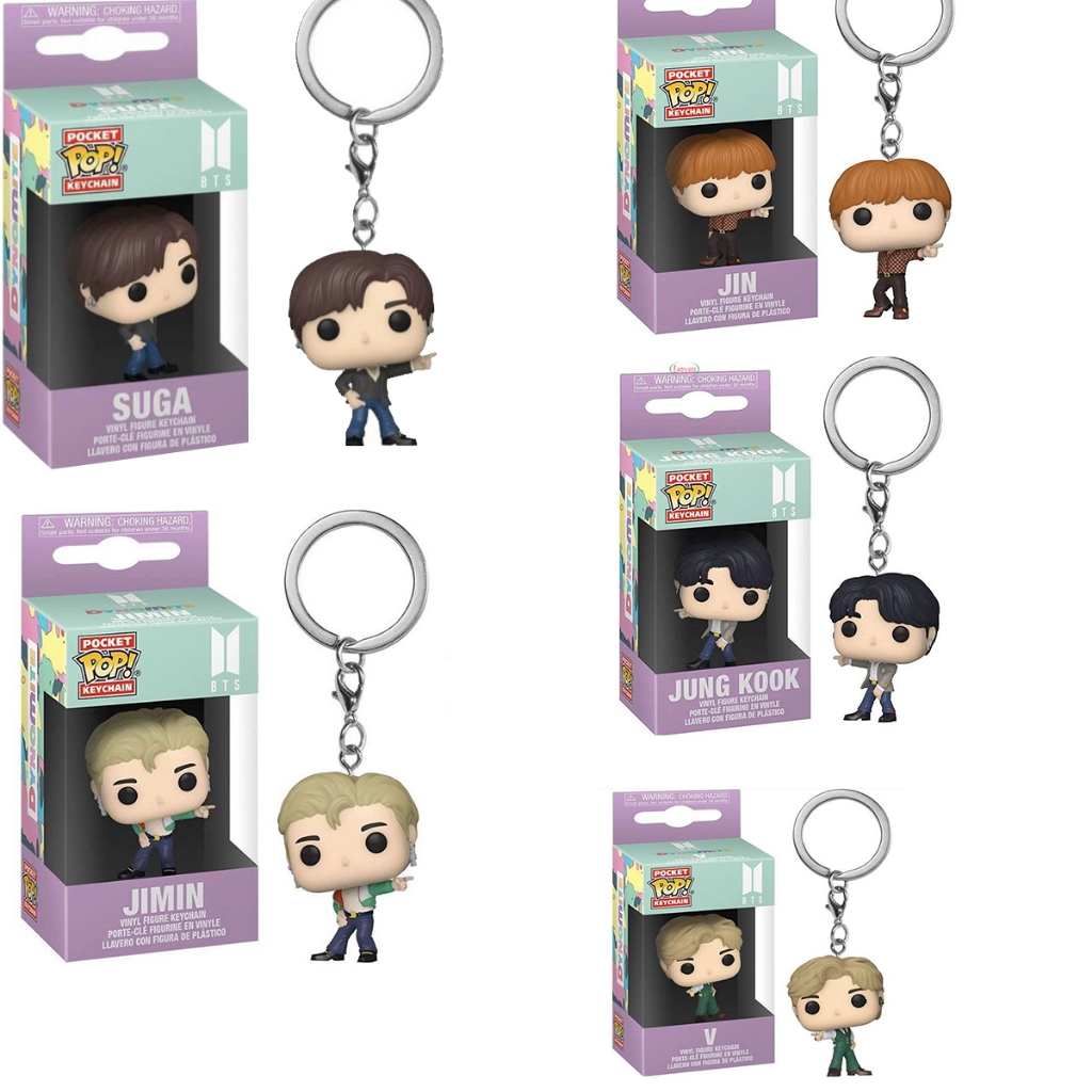 Funko Pop Chaveiro BTS Boneco Idol Bangtan Boys V JUNG KOOK JIMIN Action Figure | Shopee Brasil
