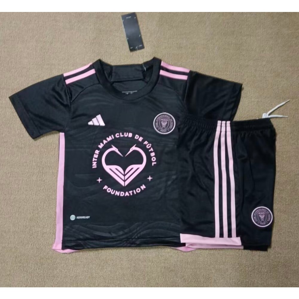 2024-25 Camisa Infantil Inter Miami Messi Kid Kit Novo Patrocinador ...