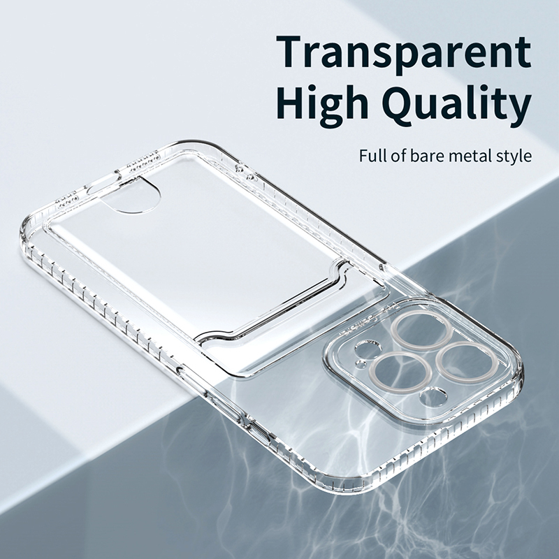Para Xiaomi POCO X6 Pro 5G Clear Card Slot Bank Caixa Telefônica ...