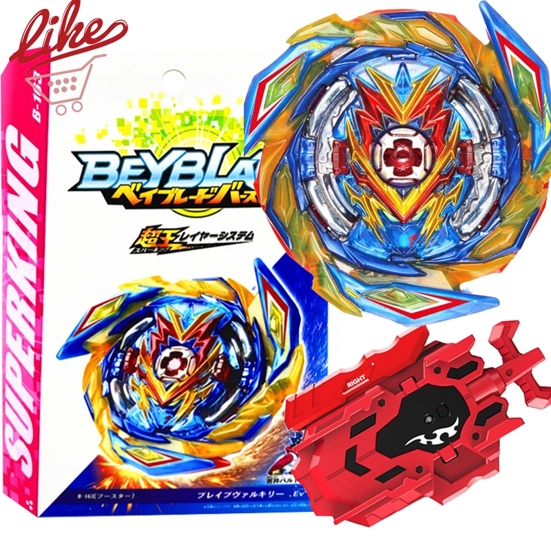 Beyblade Burst B-163 Brave Valkyrie Super King Com Lançador LR Spark ...