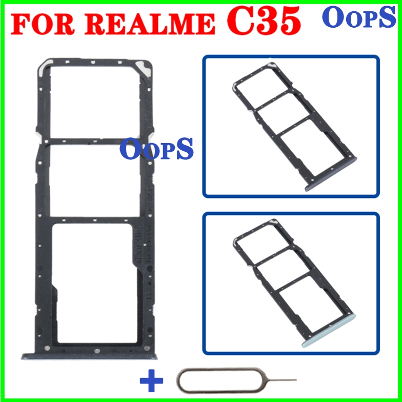 Porta-Placa SIM Para Realme C35 Card Tray | Shopee Brasil