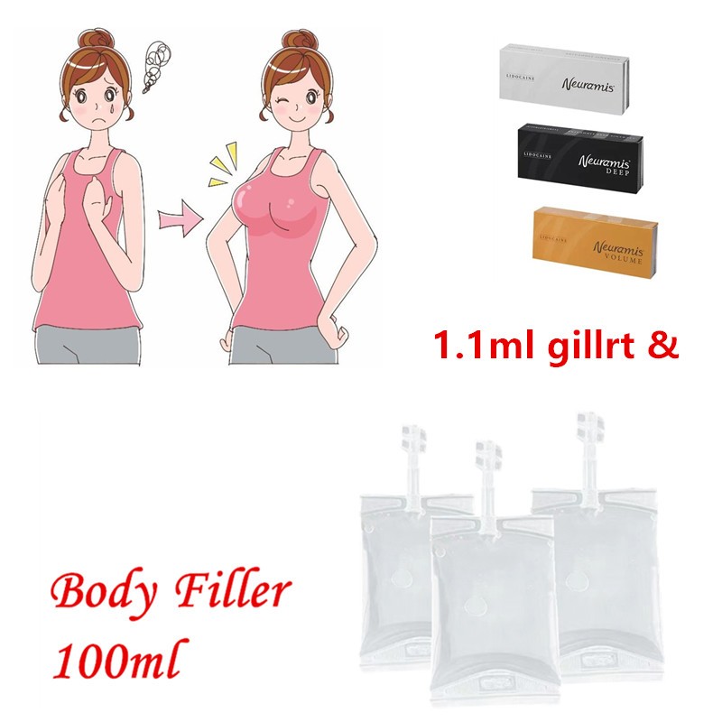 Gel 1.1ml 50ml ha dema Filler Body Fine derm Deep Korea Importado ...