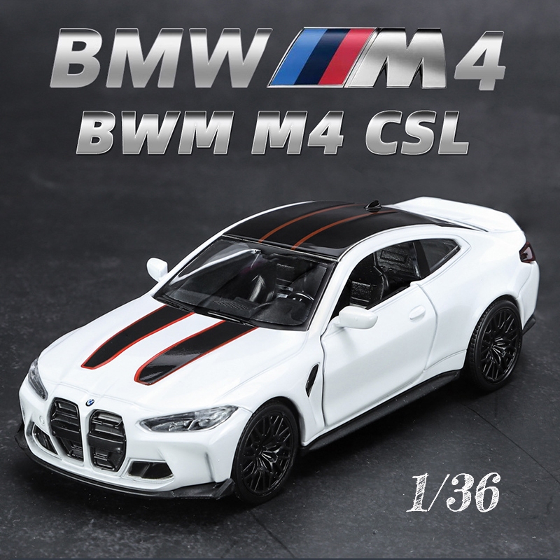 Hot Wheels 【 Without Caixa 】 1/36 BMW M4 CSL diecast car makeda Zinc ...
