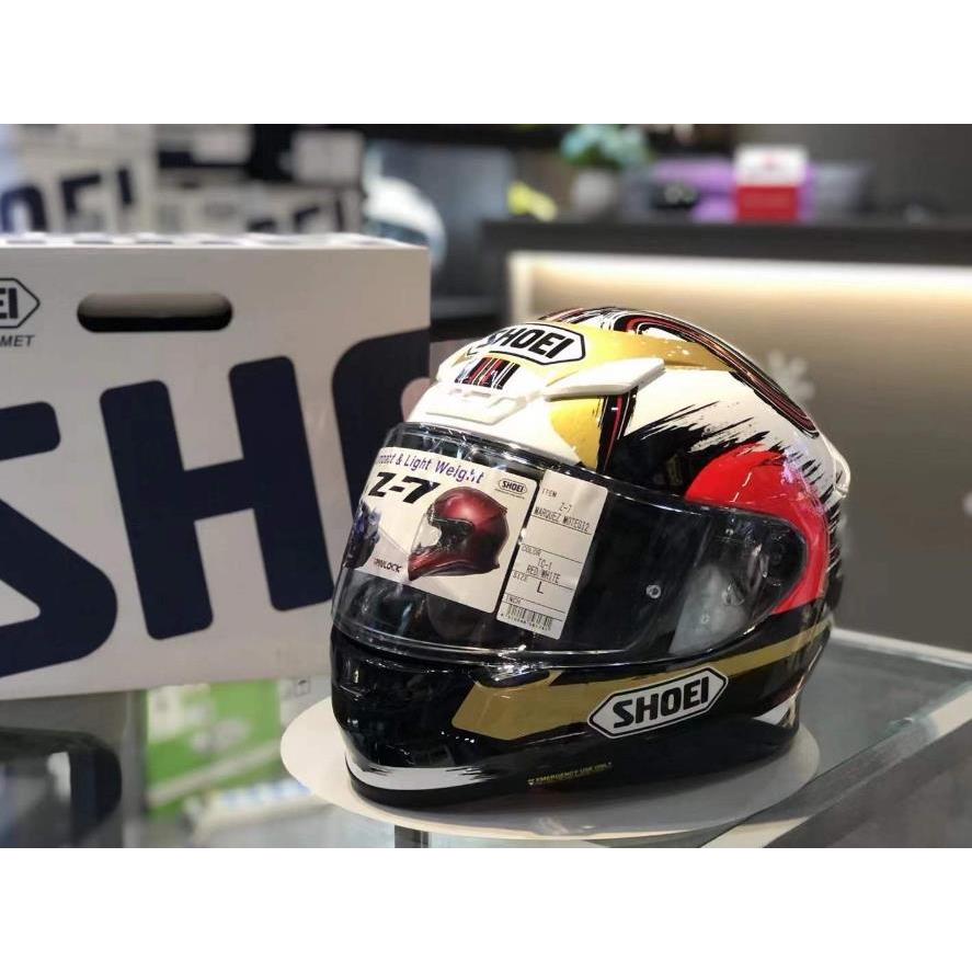 SHOEI Z7 Zhaocai Cat Motocicleta Capacete Facial Completo Anti-Queda ...