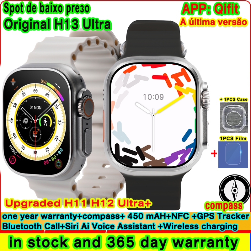 Original H13 Ultra Smart Watch Compass Série NFC Bluetooth Chamada GPS ... Original H13 Ultra Smart Watch Compass Série NFC Bluetooth Chamada GPS ...