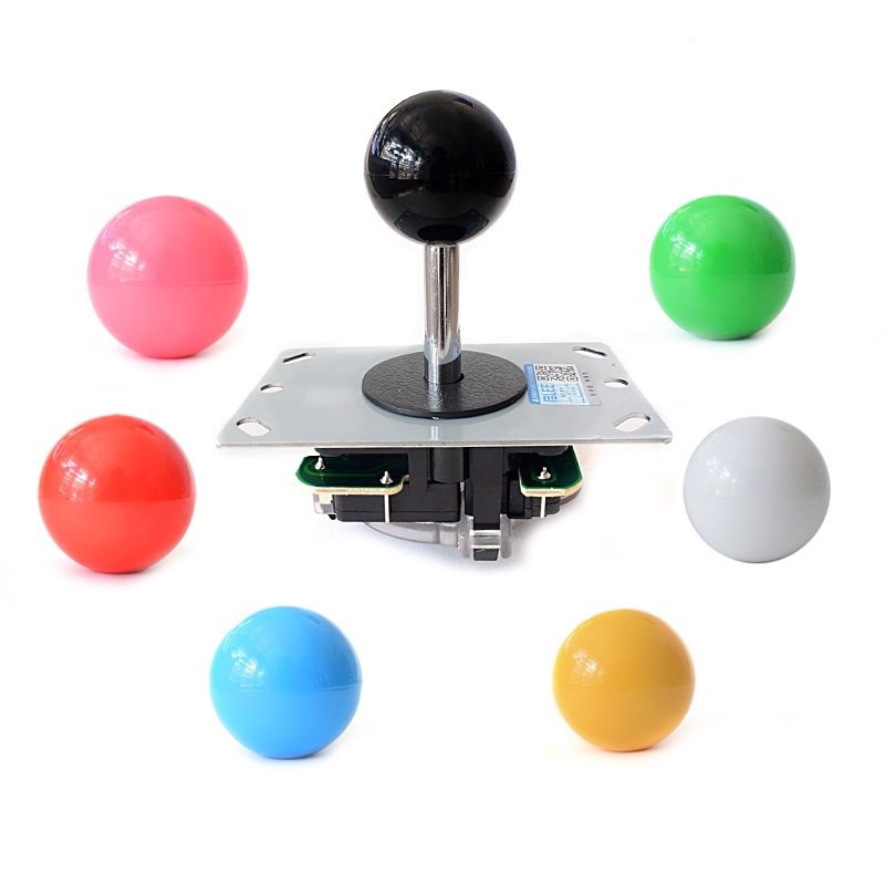 Joystick JLX-TP-8YT Para Sanwa Arcade 1up MAME Gabinete De Jogo 6 Cores ...