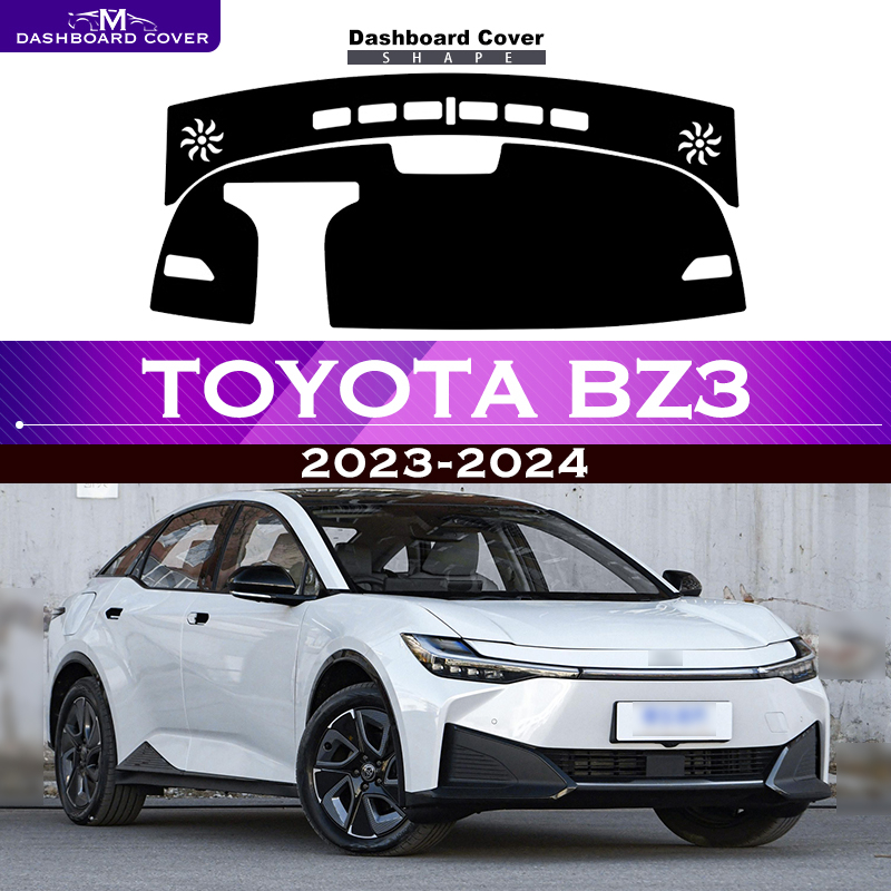 Para A Toyota BZ3 2023-2024 Tampa Antiderrapante Do Painel Carro Evite Almofada Leve Da ...