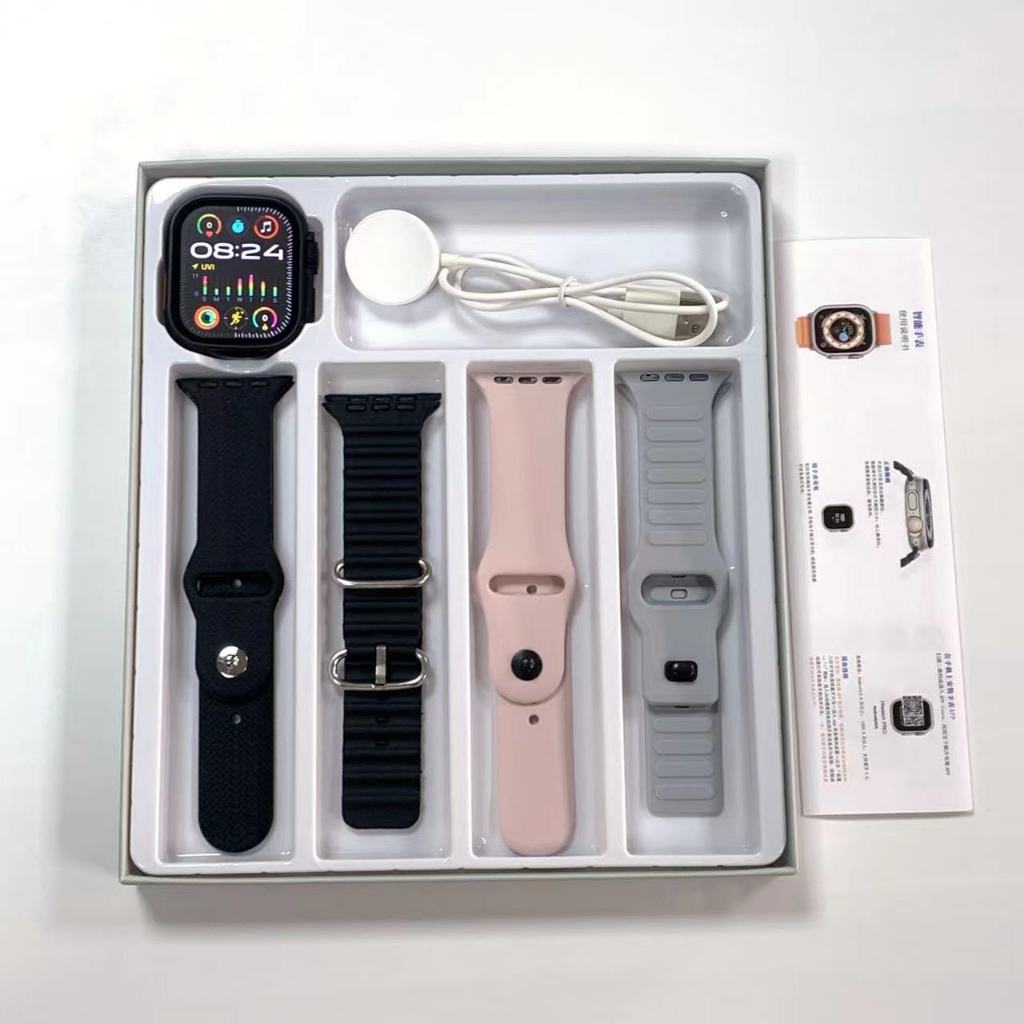 Adicionar À Lista Smartwatch 4 Em 1 T20 Ultra 2 Tela Cheia 49 Mm Sem ...