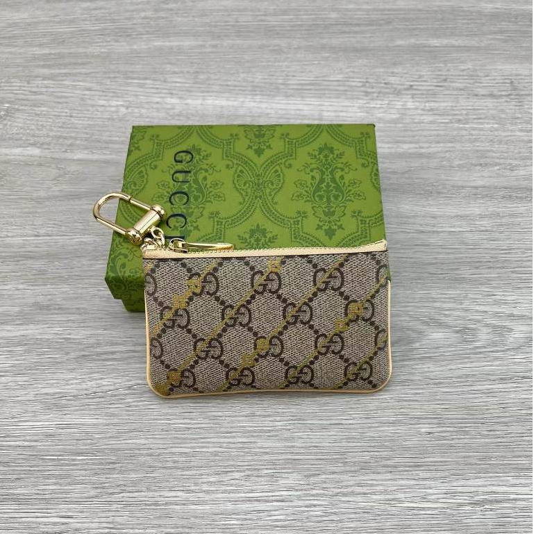 Prepare-Se Para Enviar A Nova Porta-Chaves E Carteira Genuína Da Gucc-I ...