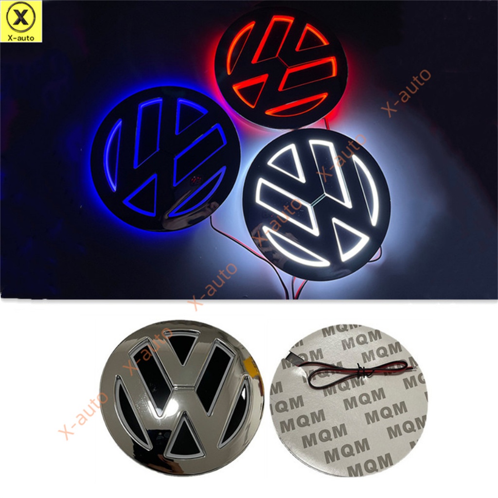Volkswagen 5D Car Emblema LED Do Carro Luz-Encaixa Na Frente Ou ...