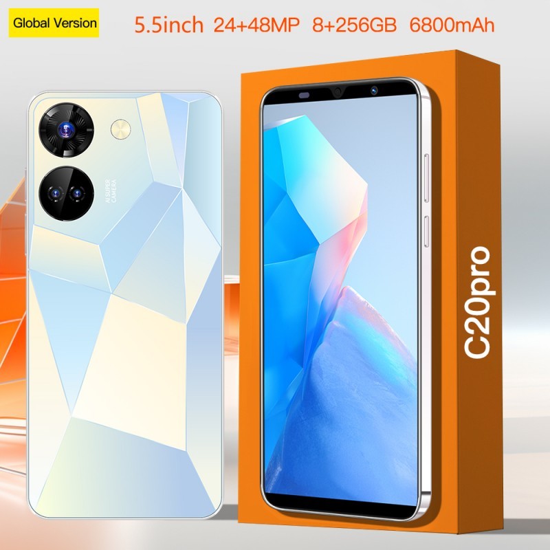 Telefone Celulares C30Pro 5.5inch Android Celular 8+256GB Smartphone | Shopee Brasil