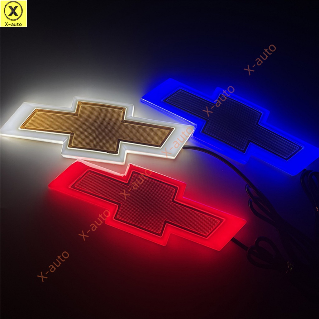 Emblema Do Logotipo LED Carro 4D Compatível Com Chevrolet-Cabe ...
