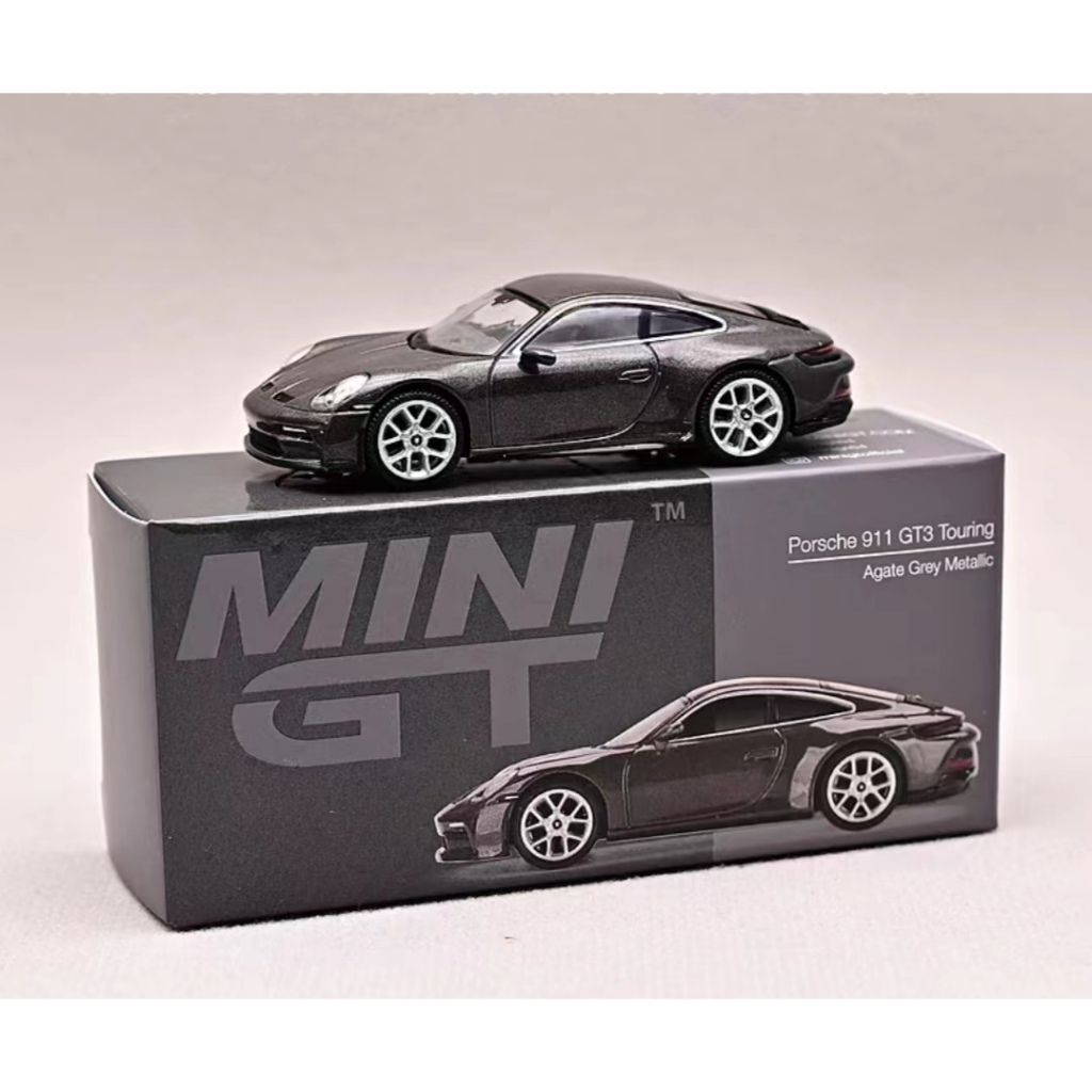 Carro de Liga Liga Die-Casting Modelo MINI GT 1 /64 Porsche 911 GT3 ...