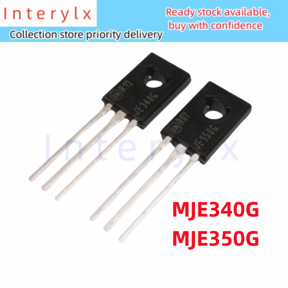 10 Pçs/Lote MJE350G JE350 MJE340G JE340 MJE340 MJE350 Plugue Direto TO ...