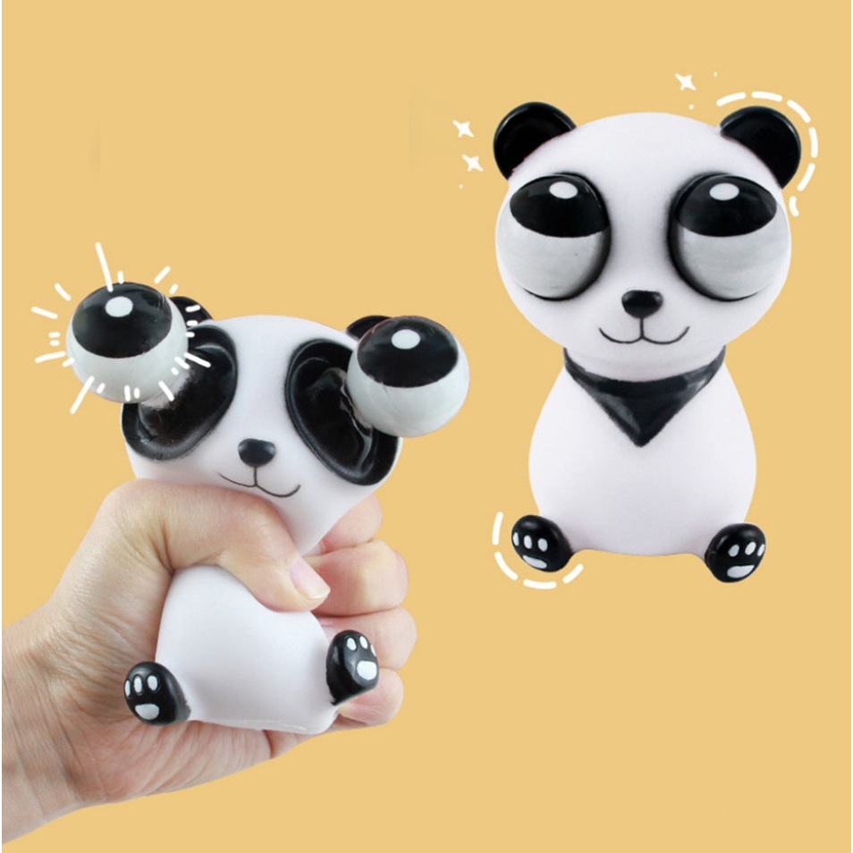 Panda Pop It Fidget Toy Baby Kids Alívio Da Ansiedade Brinquedos ...