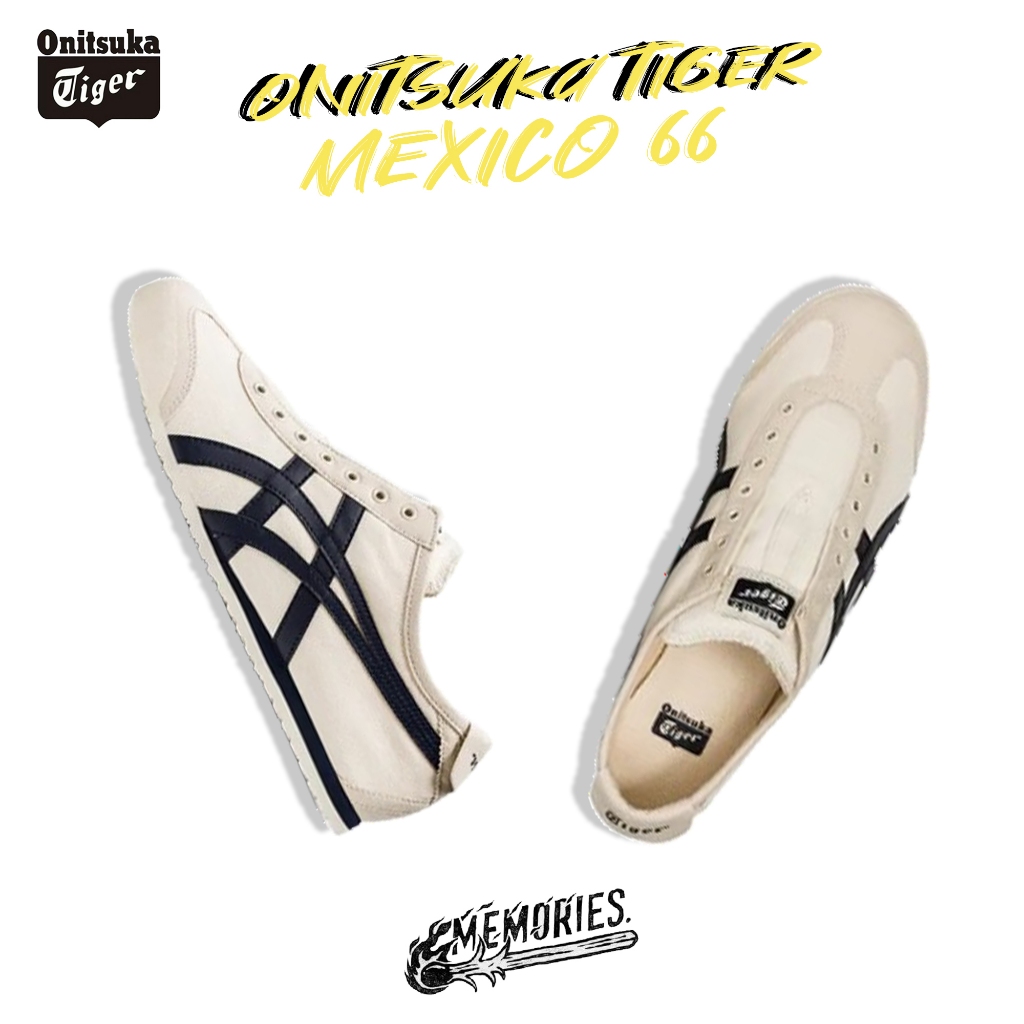 Onitsuka Tiger MEXICO 66 SLIP-ON 1183A360-205 Birch Midnight Sapatos ...