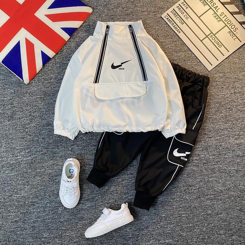 Roupa Infantil De Primavera E Outono Esportiva Duas Peças Moda Novo ...