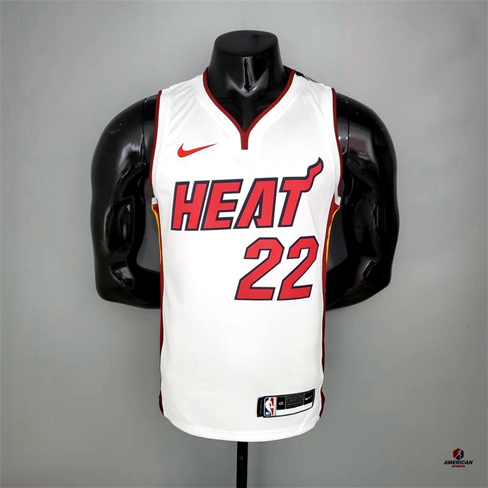 Masculino Camisa NBA Miami Heat Regata Jimmy Butler Camiseta Nova ...