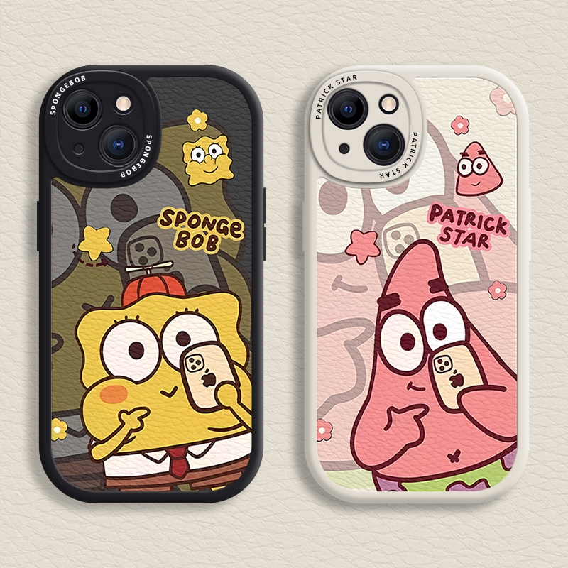 Capa Para iPhone 15/14/13/12/11 Promax Desenho Animdo Bob Esponja ...