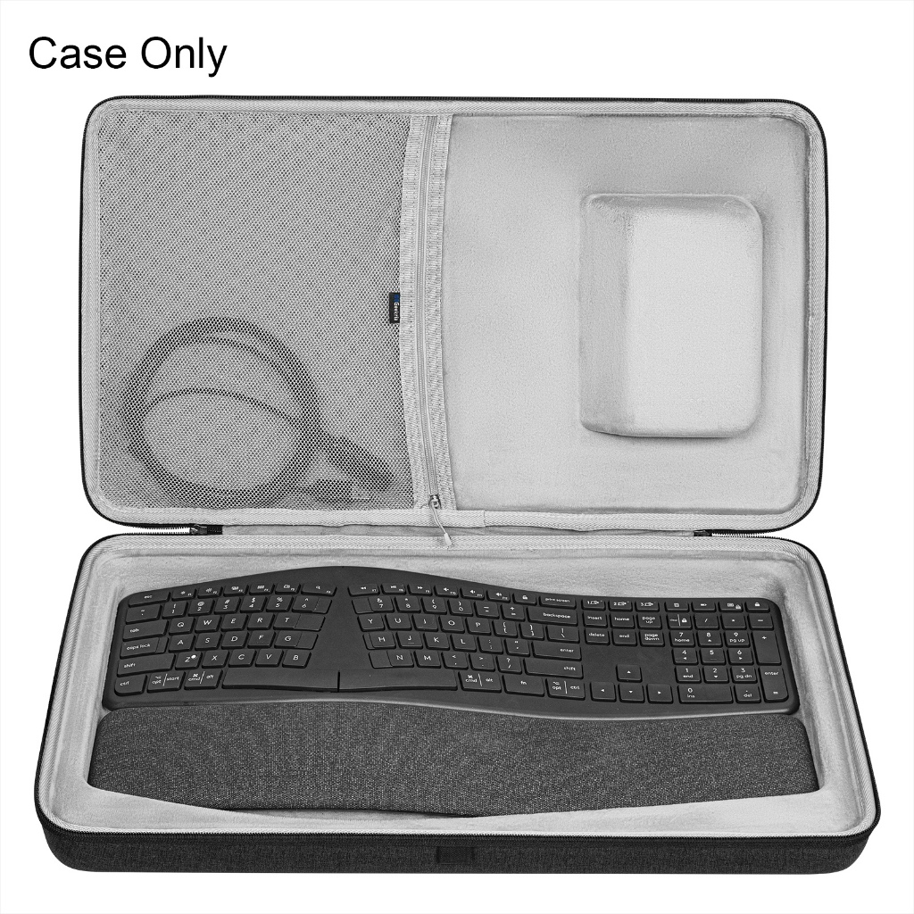 Estojo Para Teclado Rígido Geekria Logitech Ergo K860 Sem Fio Bluetooth ...