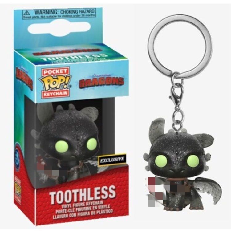 Funko Pop Chaveiro Toothless Keychain Como Treinar Seu Dragão 3 ...