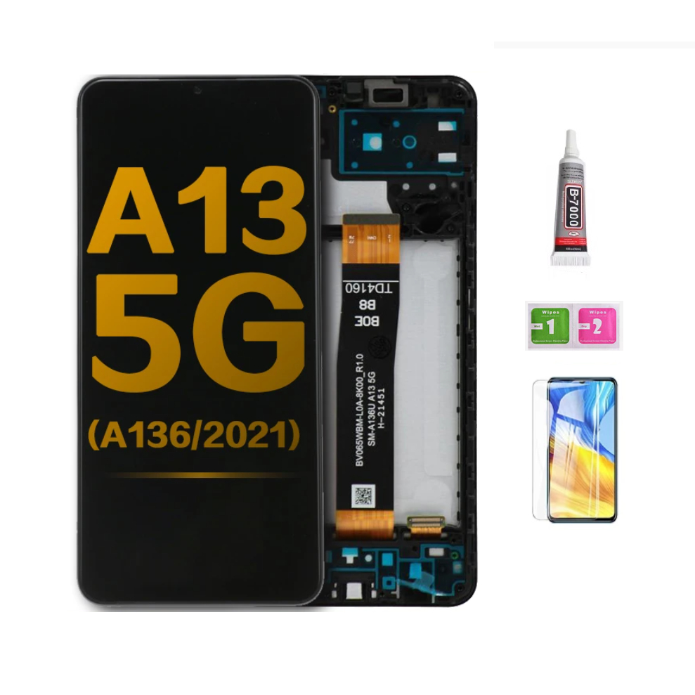 Para Samsung Galaxy A13 4G A135 A13 5G A136 A136B A136U Visor LCD A136U Com Montagem De Monitor ...