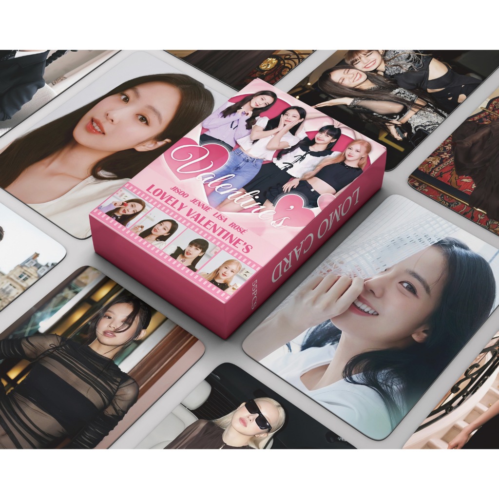 54pcs/Set Photocard 2024 Lovely Valentine KPOP Girls BLACKPINK BPTG ...