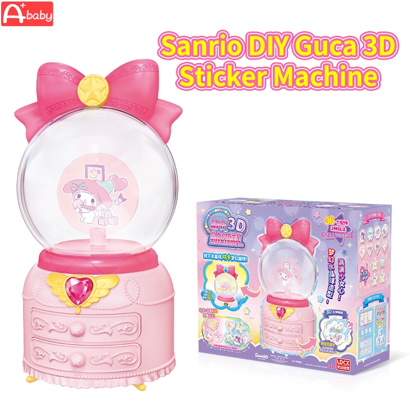 Sanrio DIY Guca 3D Sticker Machine (Kuromi/My Melody/Cinnamoroll ...