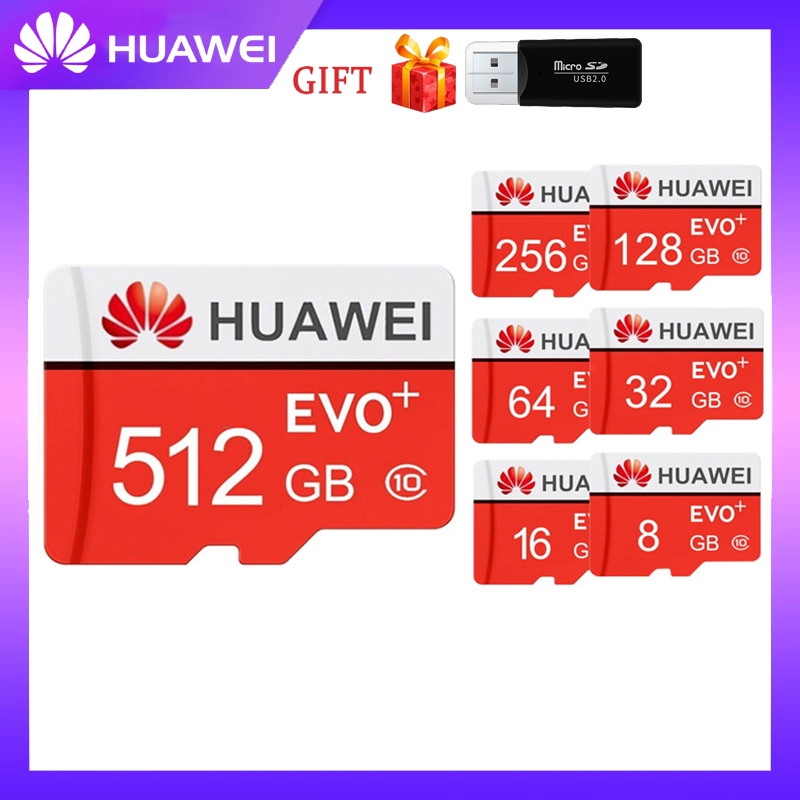 Para cartão de memória Huawei Micro SD 1 TB 512 GB 256 GB 128 GB 64 GB ...