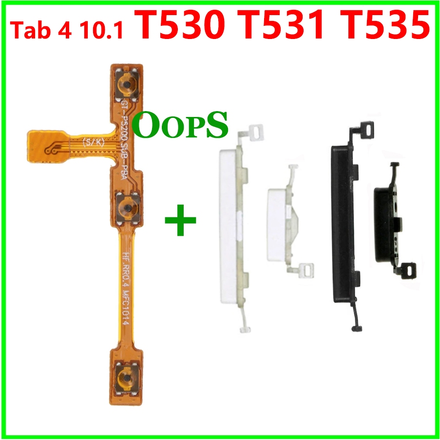 Ligar/Desligar Volume Flex Para Samsung Tab 4 T530 T531 T533 T535 Tablet Cabo De Fita Chave ...