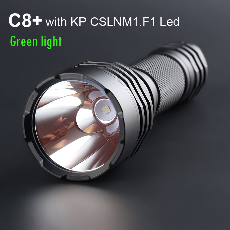 Comboio C8 Lanterna Plus Com KP CSLNM1 . F1 De Luz Verde EDC Linterna ...